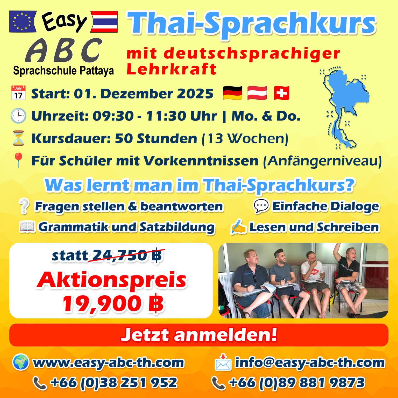 Thai lernen leicht gemacht – Jetzt in Pattaya! – Wochenblitz